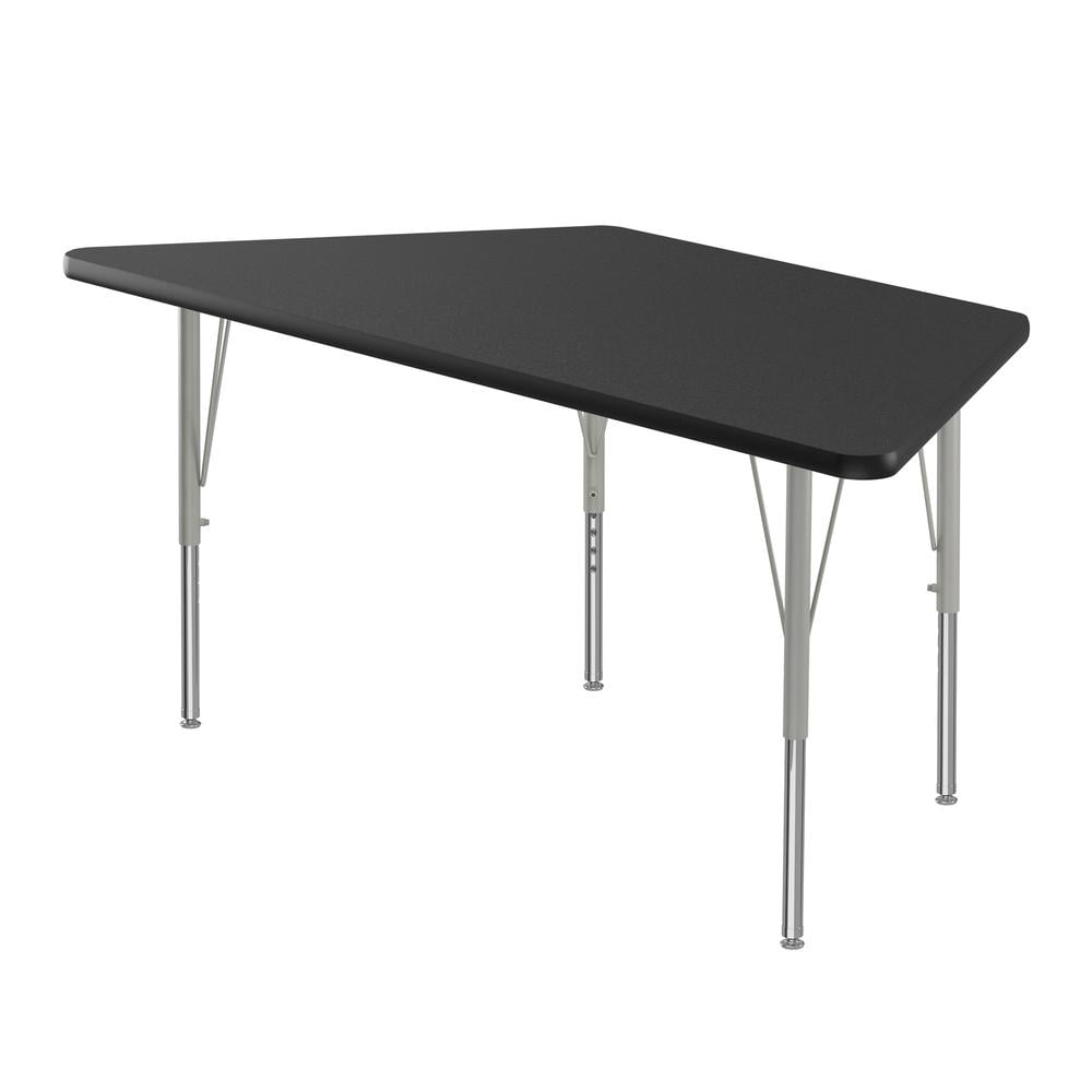 Correll Deluxe High-Pressure Top Activity Tables, 30x60", TRAPEZOID ...