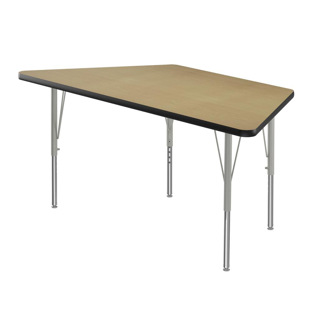 Correll Deluxe High-Pressure Top Activity Tables, 30x60" TRAPEZOID ...