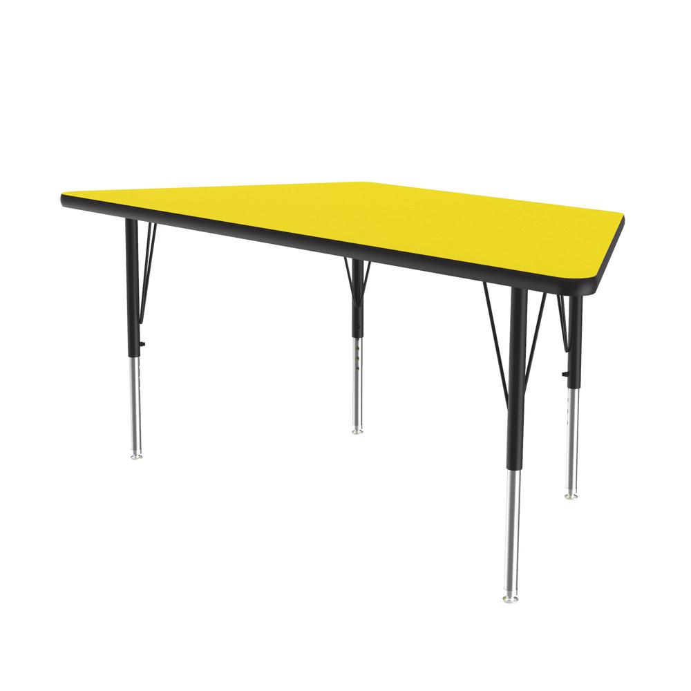 Correll Deluxe High-Pressure Top Activity Tables 30x60" TRAPEZOID ...