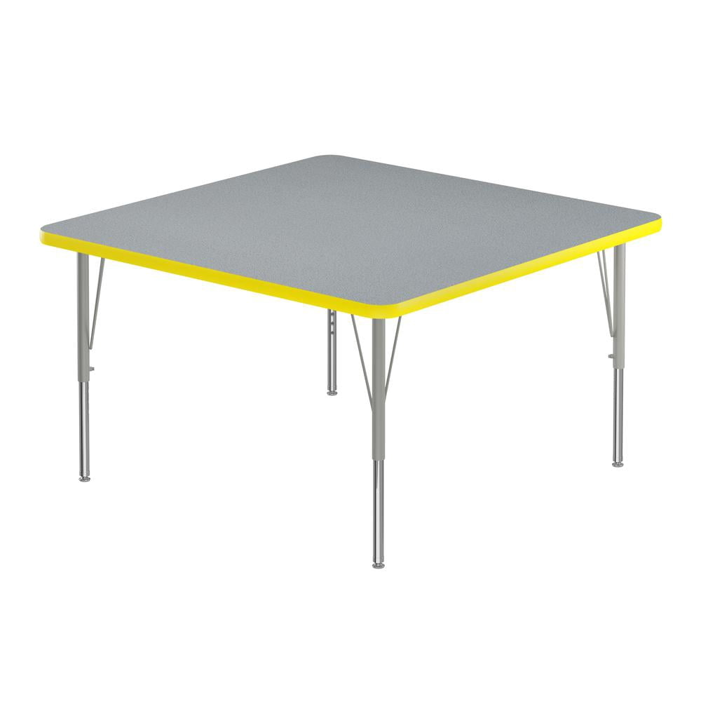 Correll Deluxe High-Pressure Top Activity Tables 36x36" SQUARE, GRAY ...