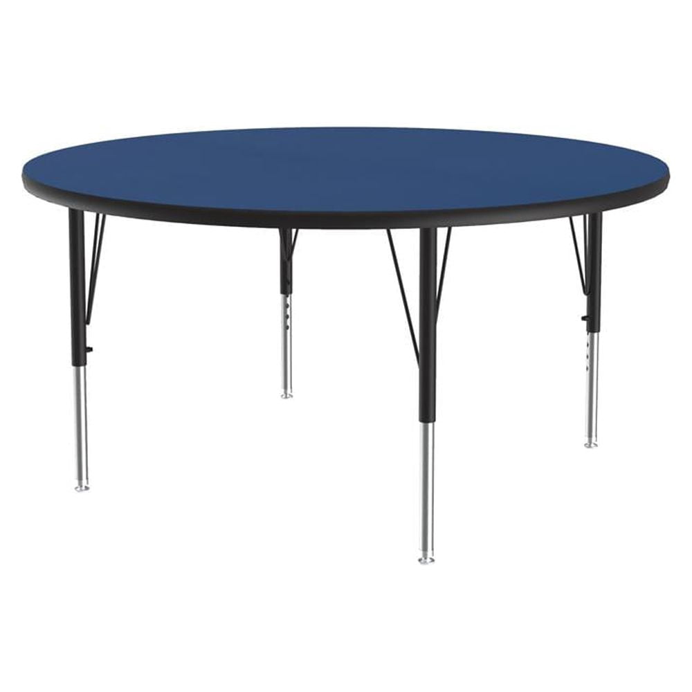 Correll Deluxe High-Pressure Top Activity Tables, 42x42", ROUND, BLUE ...