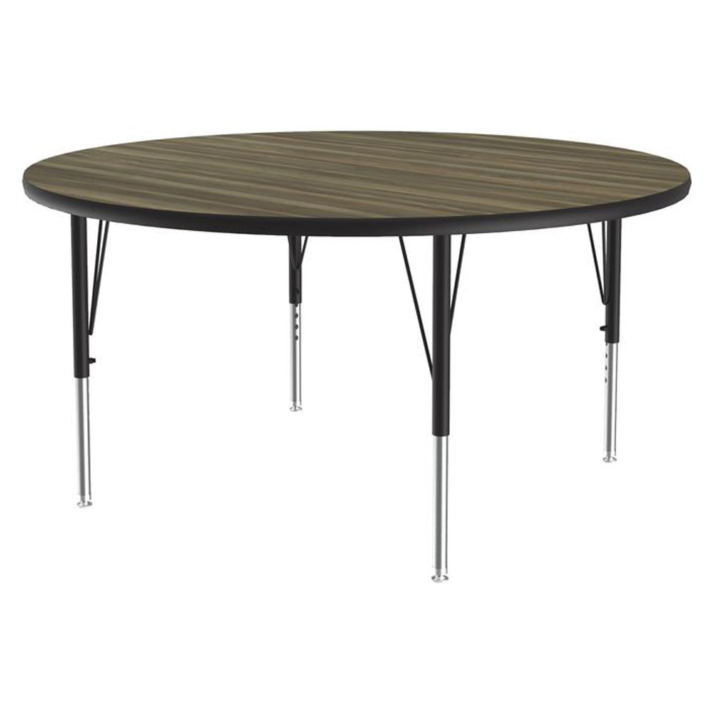 Correll Deluxe High-Pressure Top Activity Tables 42x42", ROUND COLONIAL ...