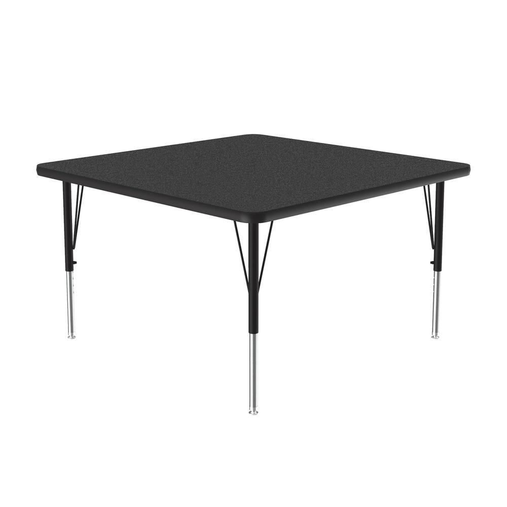 Correll Deluxe High-Pressure Top Activity Tables 42x42", SQUARE BLACK ...