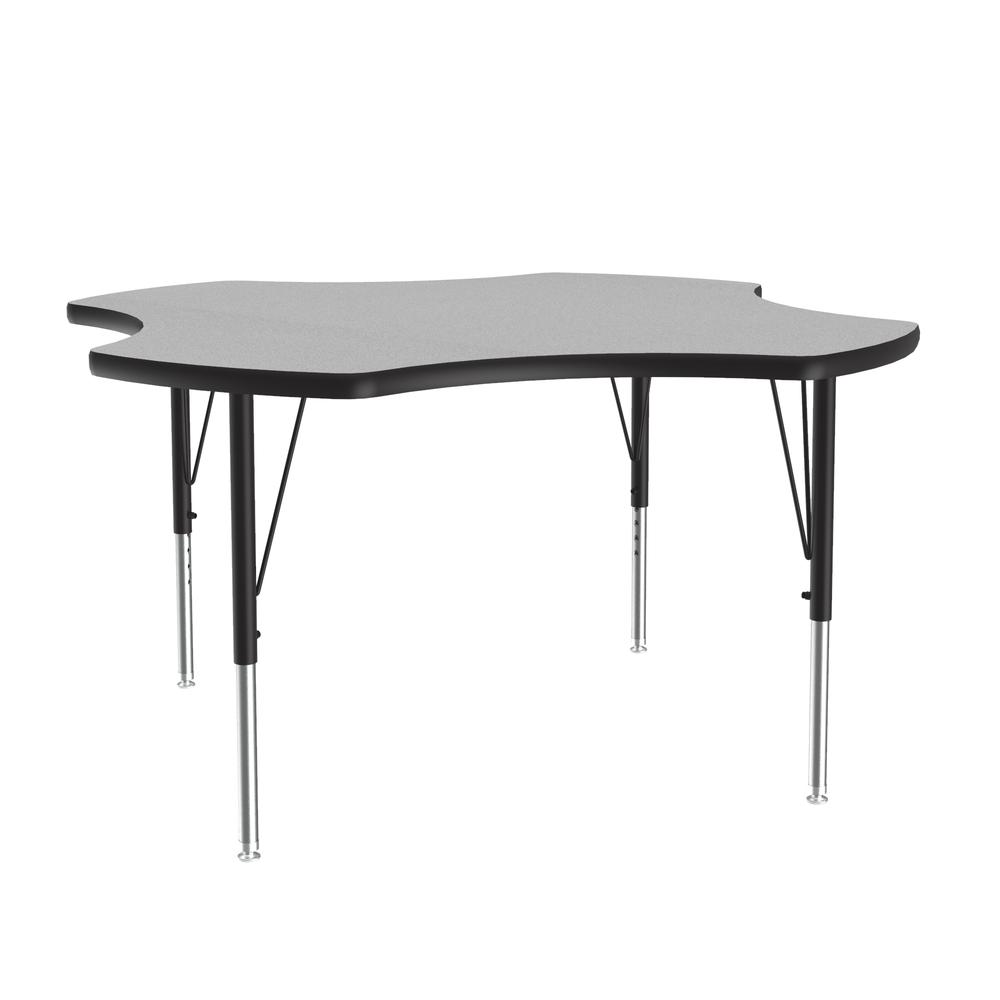 Correll Deluxe High-Pressure Top Activity Tables, 48x48" CLOVER GRAY ...