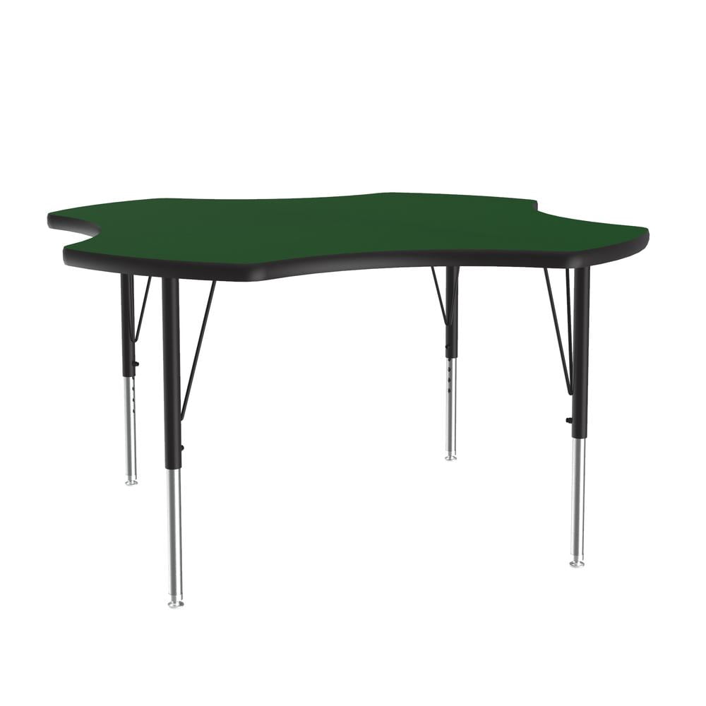 Correll Deluxe High-Pressure Top Activity Tables 48x48" CLOVER, GREEN ...