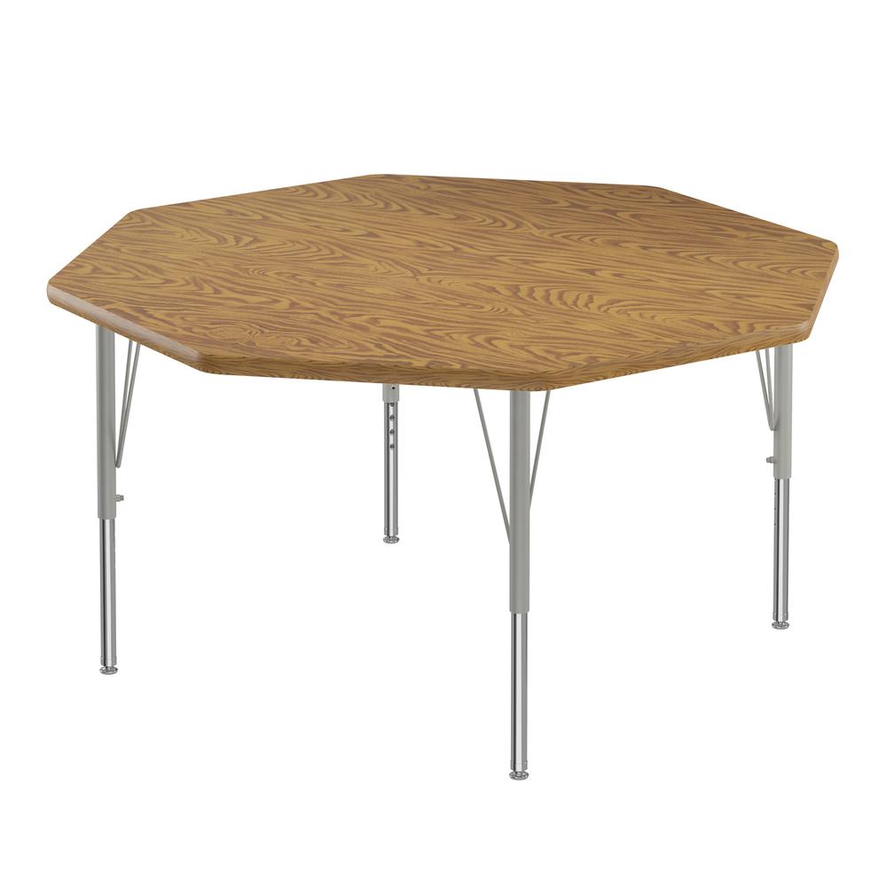 Correll Deluxe High-Pressure Top Activity Tables, 48x48", OCTAGONAL ...