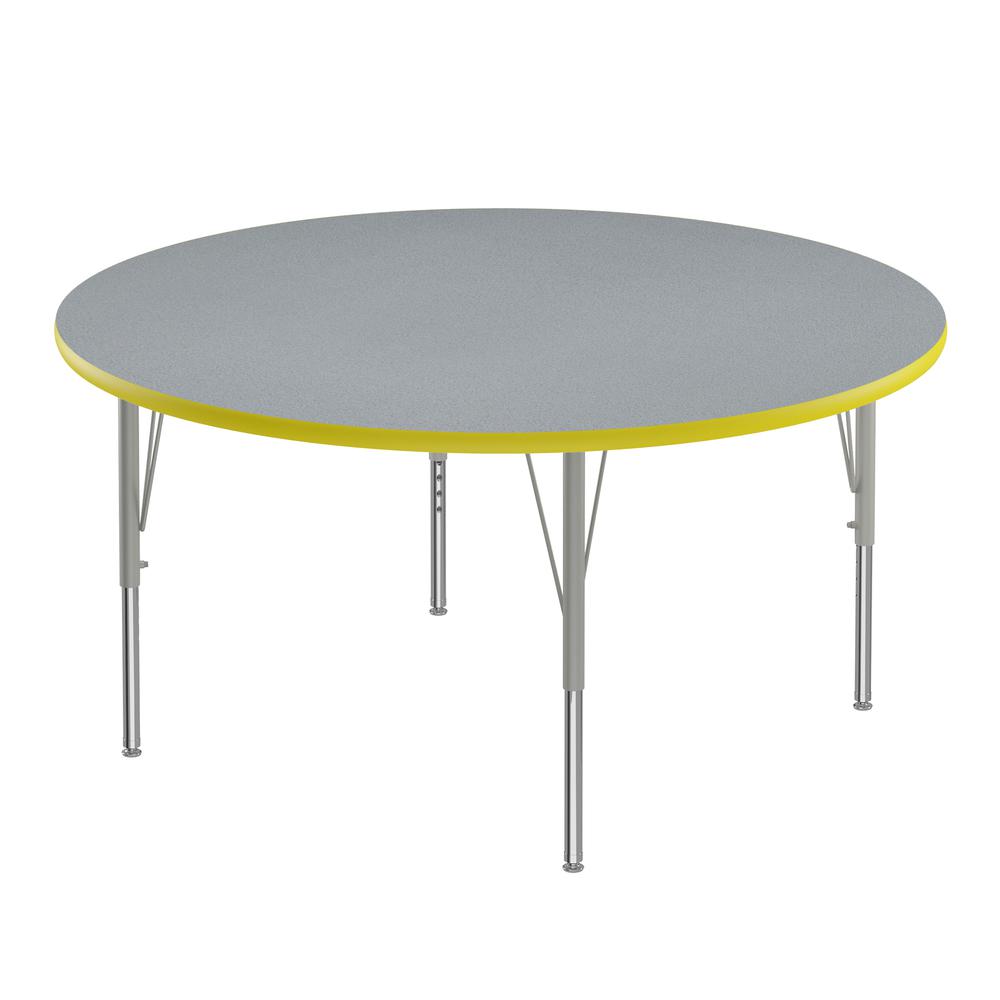 Correll Deluxe High-Pressure Top Activity Tables, 48x48", ROUND, GRAY ...