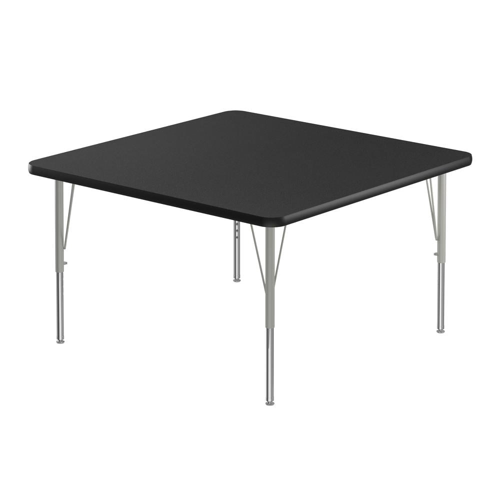 Correll Deluxe High-Pressure Top Activity Tables 48x48", SQUARE, BLACK ...