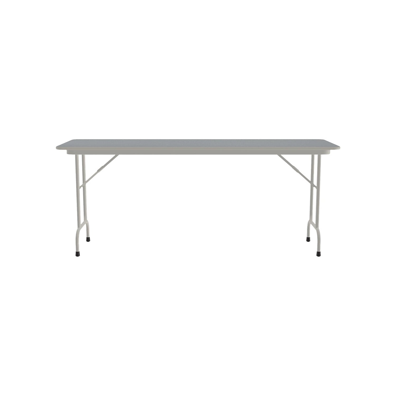 Correll Folding Table 72"" x 24"" Gray (CF2472TF-15) - Walmart.com