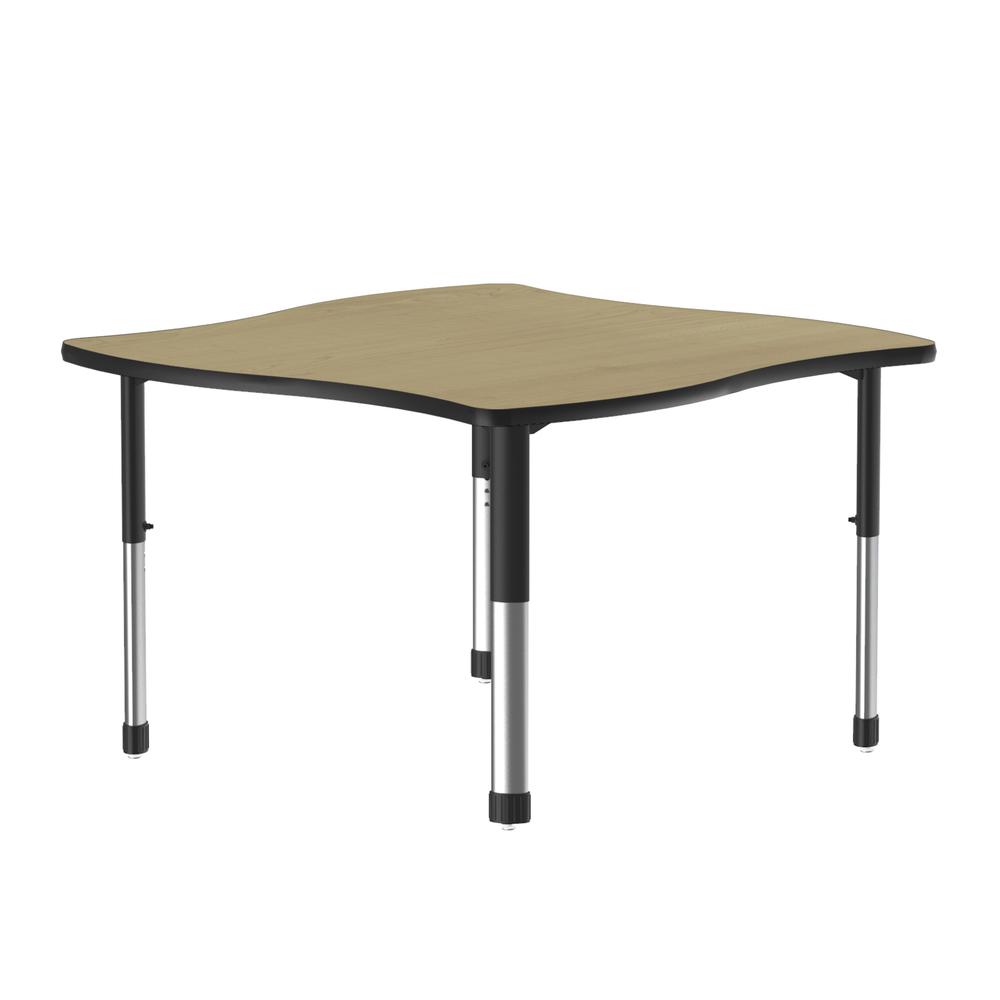 Correll Deluxe High Pressure Collaborative Desk, 42x42 SWERVE, FUSION ...