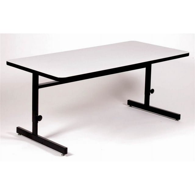 Correll Inc. Adjustable Height Deluxe High-Pressure Top Computer ...