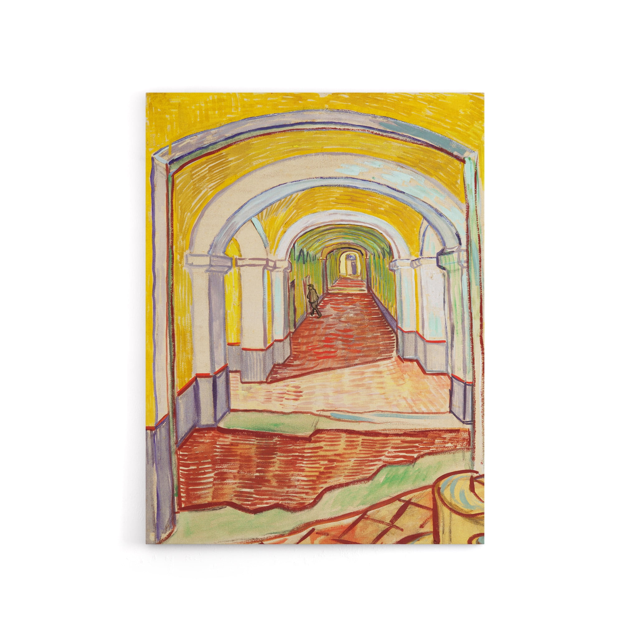 Corridor in the Asylum Van Gogh Vintage Canvas Wall Art 24X32 ...