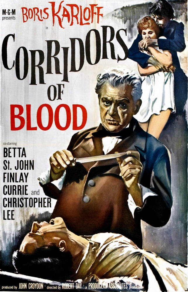 Corridors Of Blood Boris Karloff 1958 Movie Poster Masterprint (24 x 36 ...