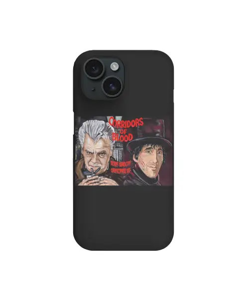 Corridors of Blood Horror Movie Art Phone Case for iPhone 16 15 14 13 ...