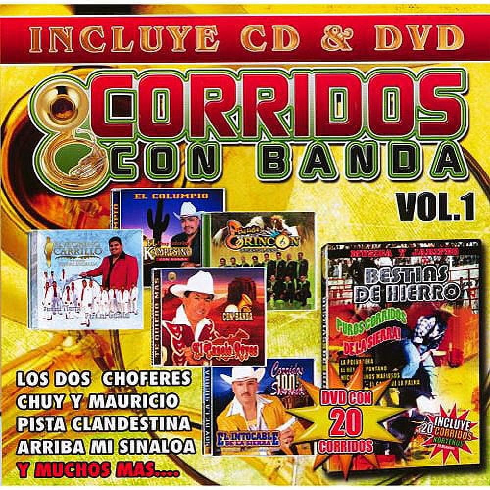 Corridos Con Banda, Vol.1 (CD/DVD) - Walmart.com