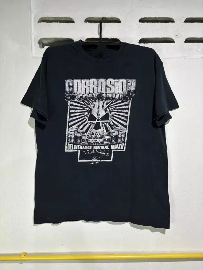 Corrosion Of Conformity Band Short Cotton T-Shirt Unisex All Size SB123 - Walmart.com