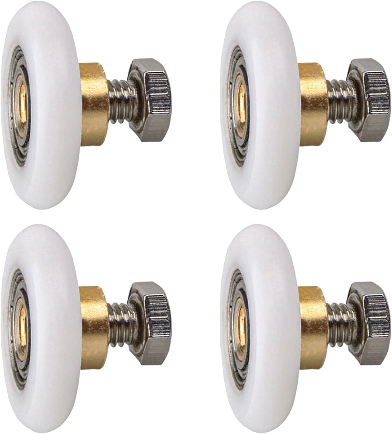 Corrosion Resistant Shower Door Rollers, Smooth Running Load-bearing ...