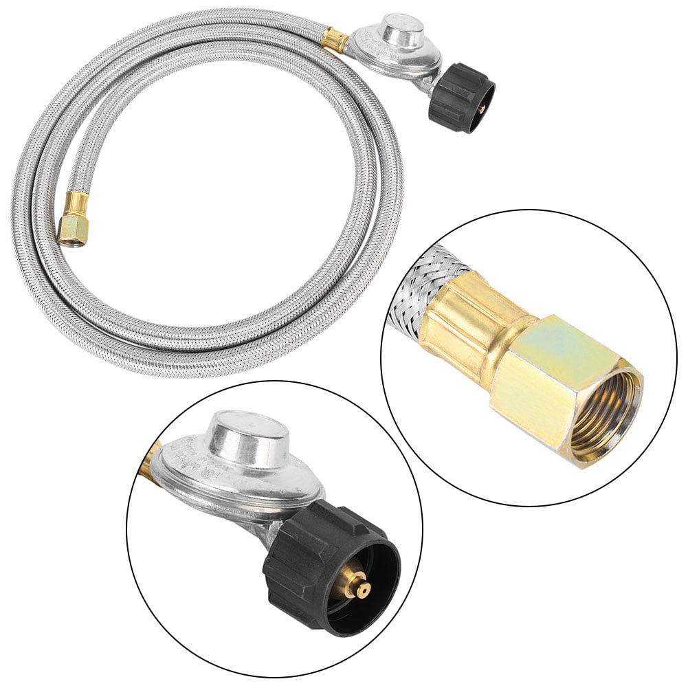 Corrosion Resistant Stainless Steel Braided Propane Hose, Low-pressure ...