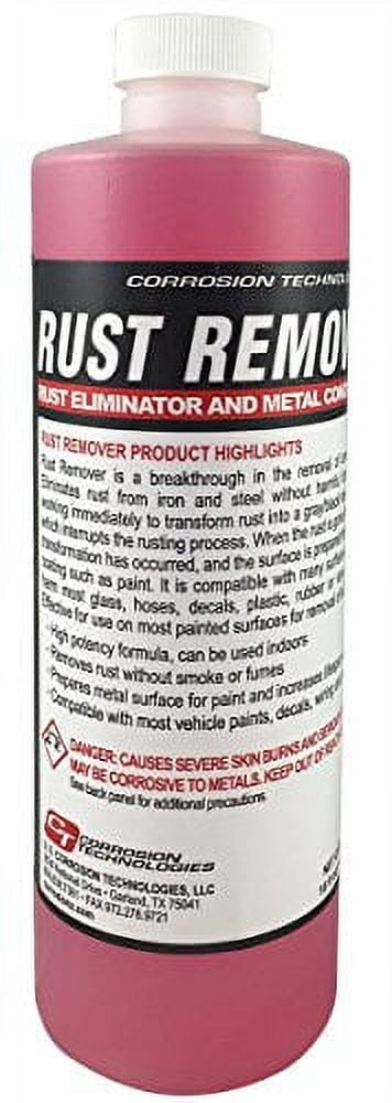 Corrosion Technologies 22103 Rust Remover 16 oz. bottle - Walmart.com