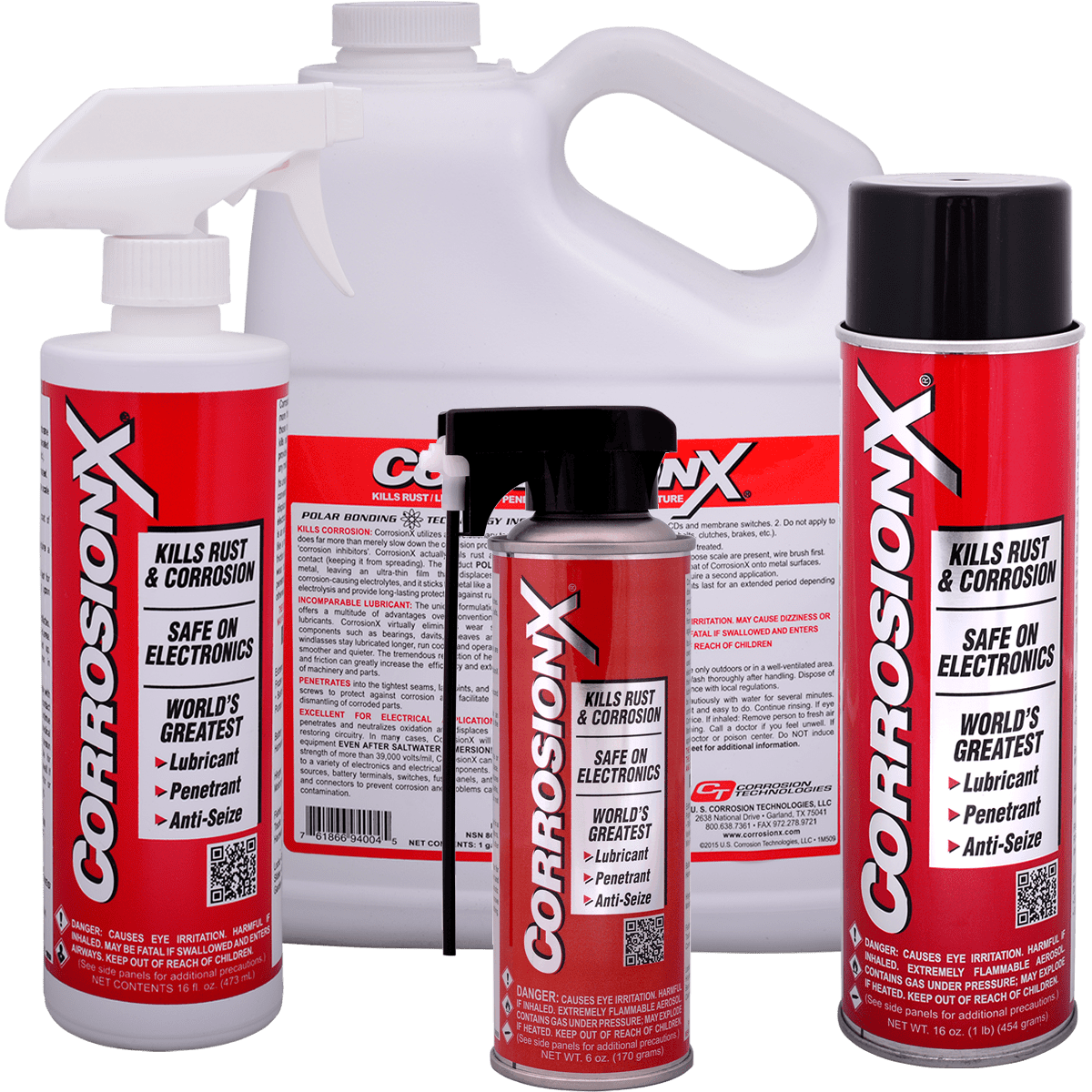 CorrosionX lubricant, penetrant, corrosion preventive compound 30 ...