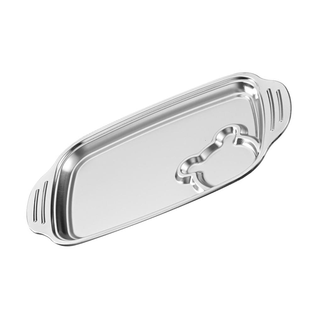Corrosions Resistant Stainless Steel Meal Plate Multipurpose Metal ...