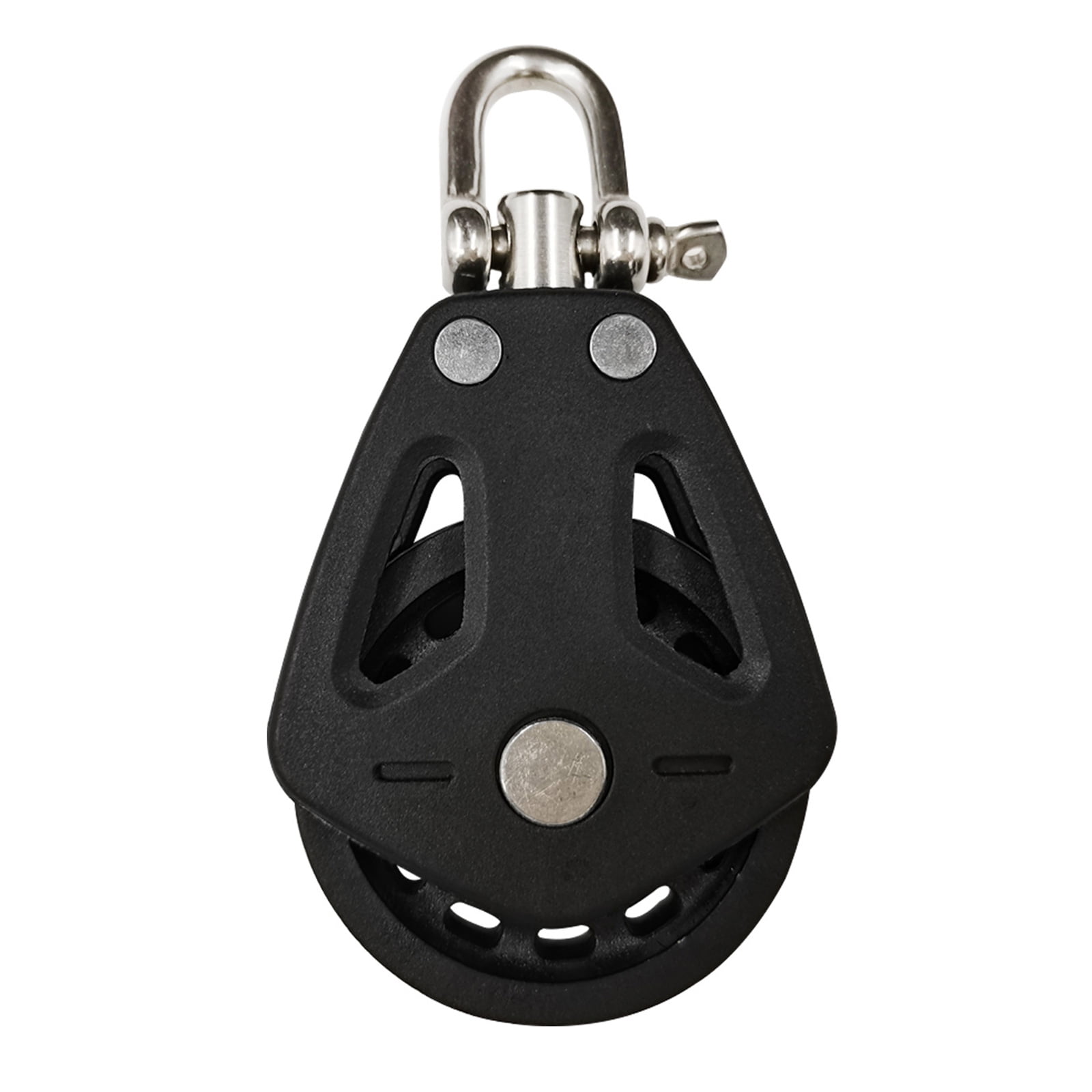 Corrosions Resistant Swivels Pulley Block with Frame Single Nylons ...