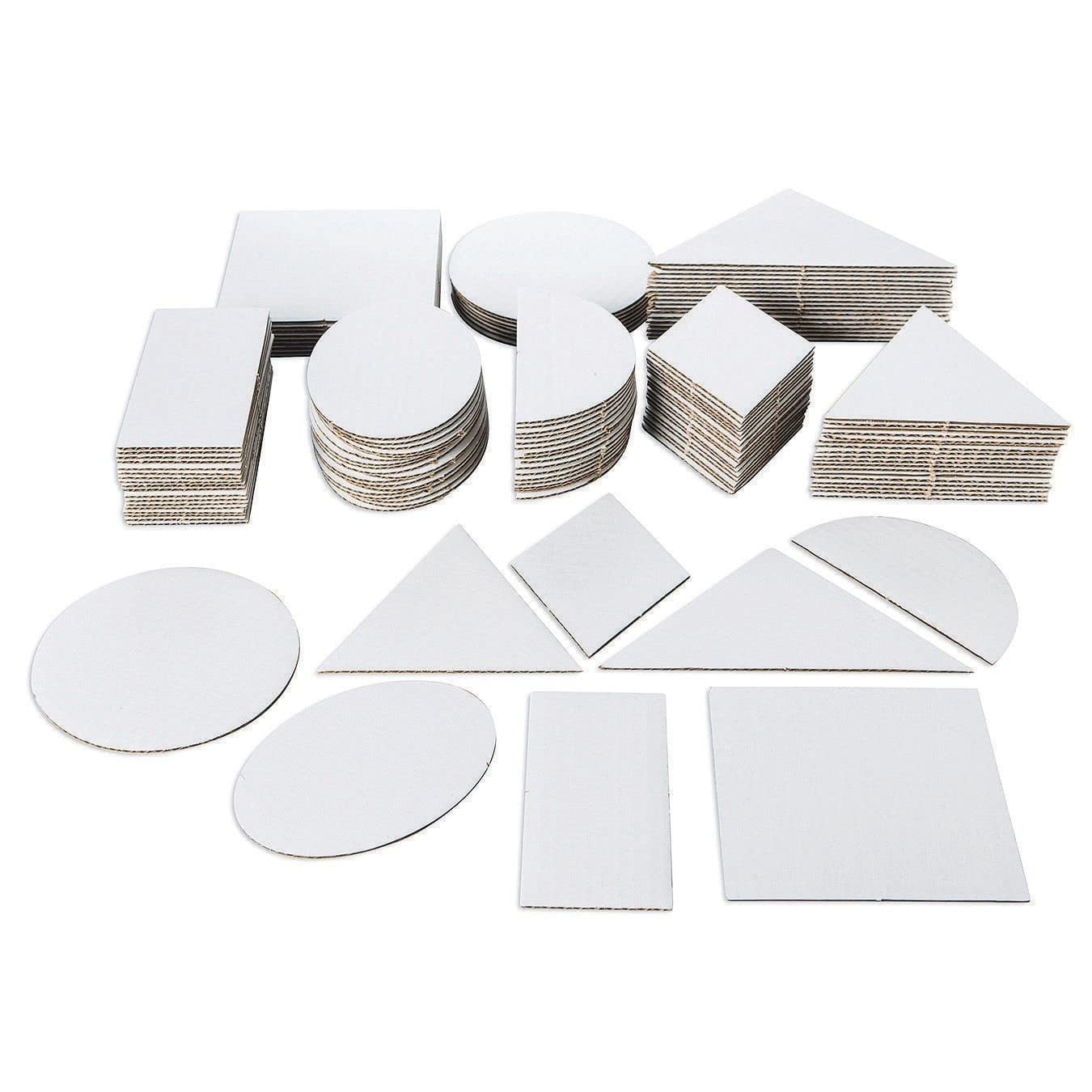 Corru-Shapes Corrugated Pieces (Pack of 140) - Walmart.com