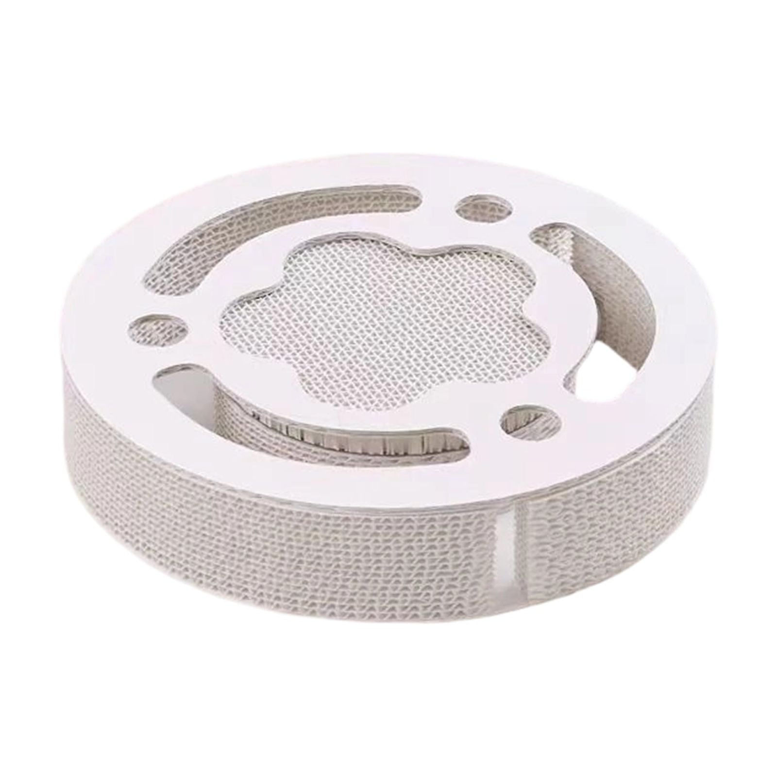 Corrugated Cardboard Cat Toy， Multi-Function Scratch & Play Board with ...