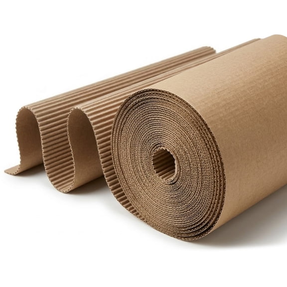 Corrugated Cardboard Rolls for Packaging and Mailing Supplies