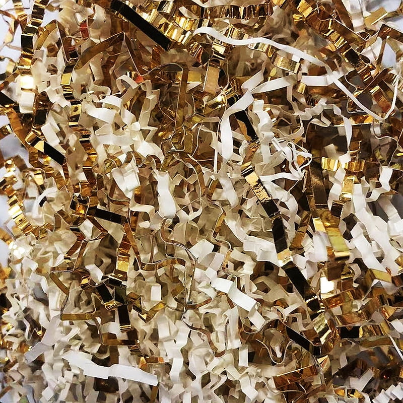 Corrugated Cut Paper Scrap Filling Gift Packaging Box Filling Raffia ...
