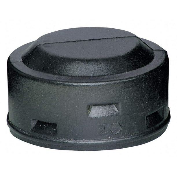 Corrugated Drain End Cap, 4 in. L, Single - Walmart Business Supplies