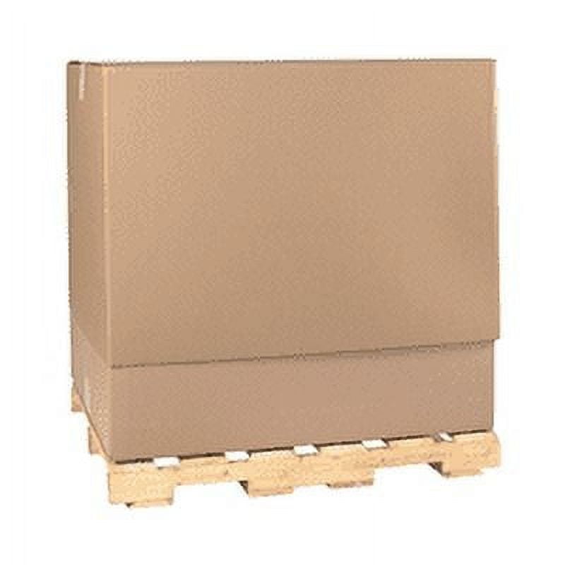 Corrugated Kraft Telescoping Bottom Box 47 1/2 x 39 1/2 x 25 ECT-32 HSC ...
