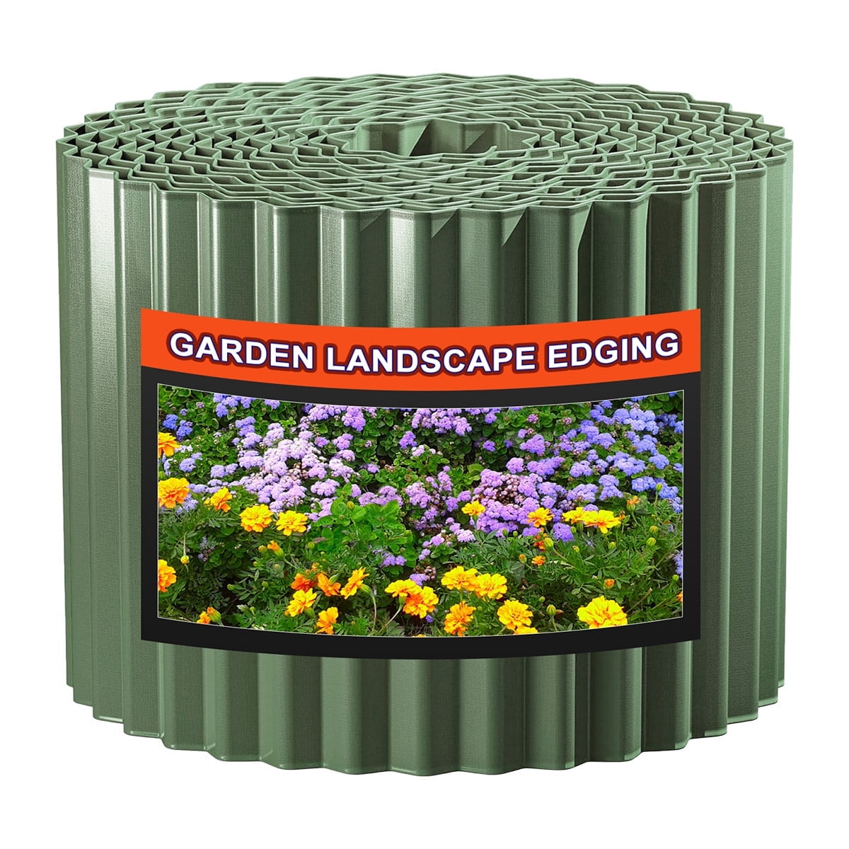 Corrugated Metal Garden Edging,6" x 40' Sturdy Lawn Edging Border ...