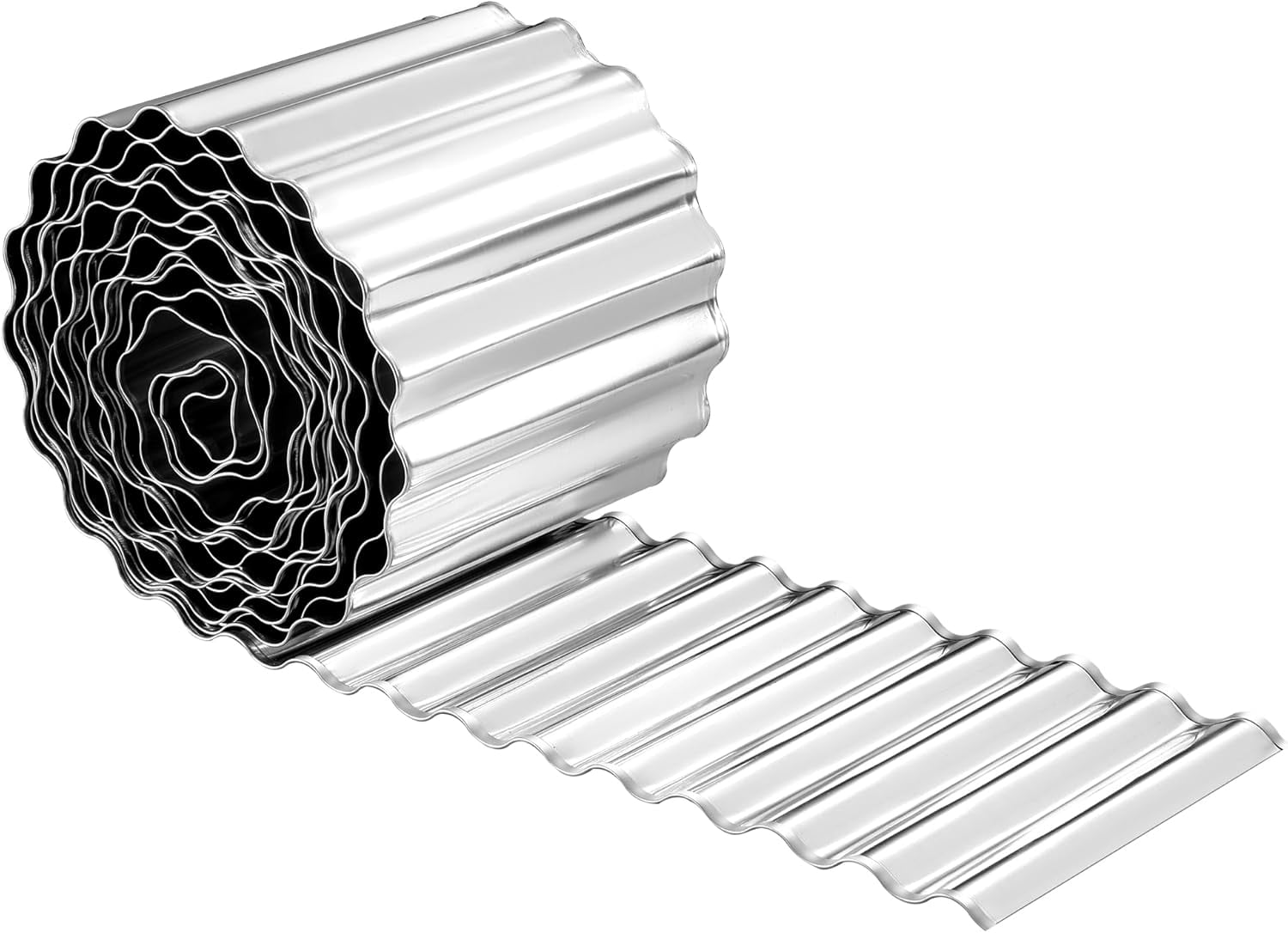 Corrugated Metal Garden Edging, Landscape Edging Border, 8"×10Ft ...