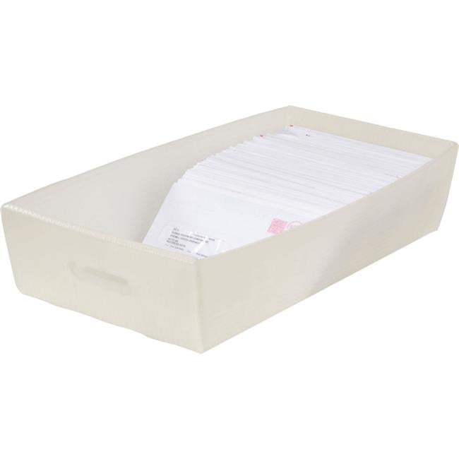 Corrugated Plastic Mail Tray, Natural, 24-1/2 X 12 X 4-1/2, Lot of 10 ...