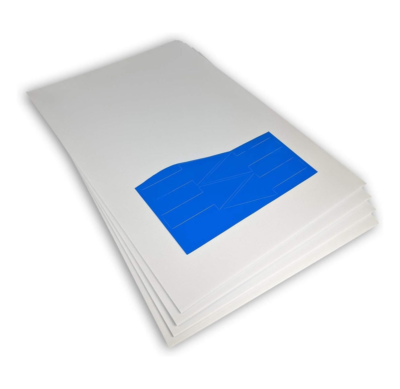 Corrugated Plastic Panel Kit (4 Pack) 24x36 inch - 4mm CoroPlast Sign ...