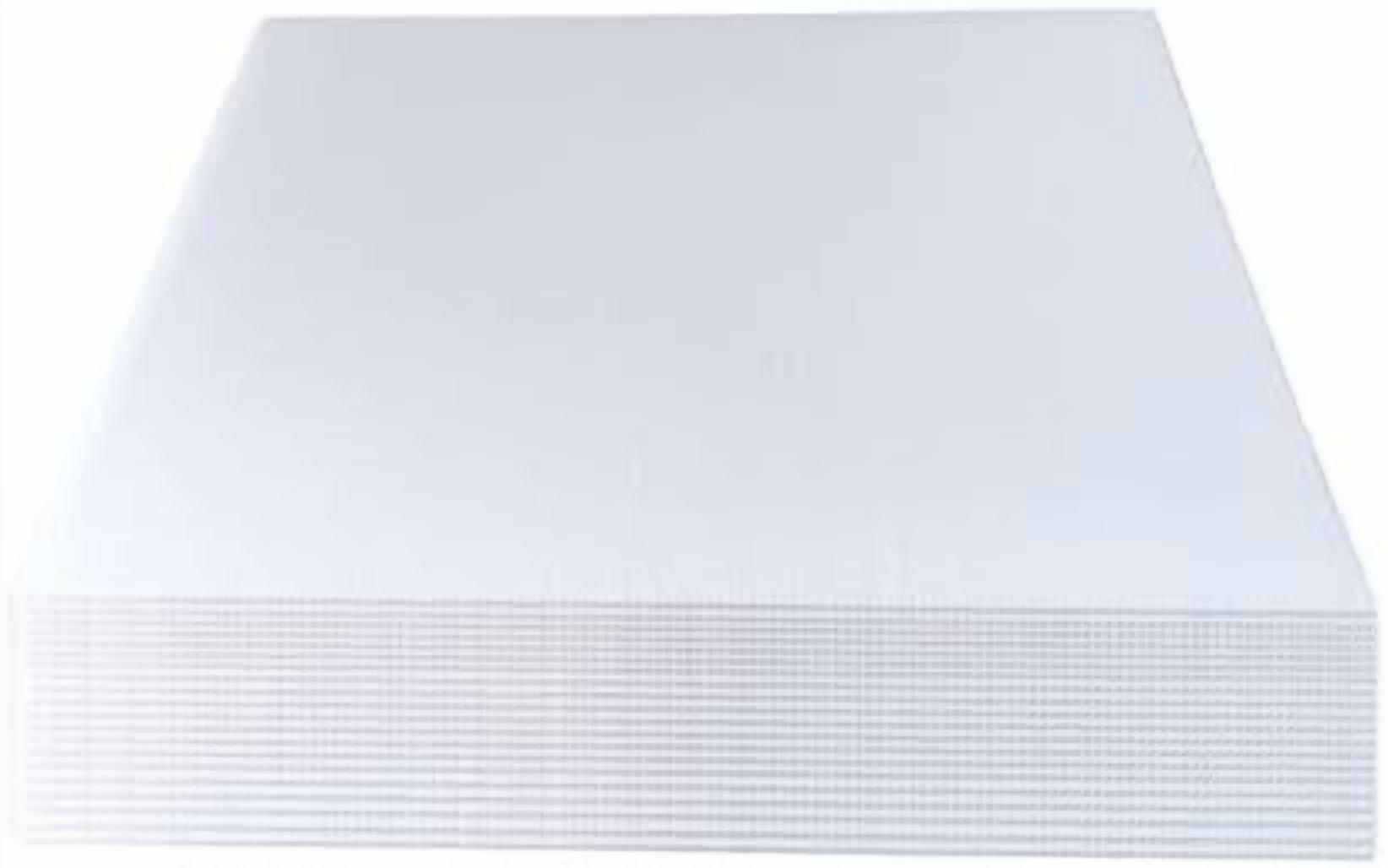 Corrugated Plastic Sheets 20Pcs Yard Signs 12x16×0.16''（4mm） Thick ...