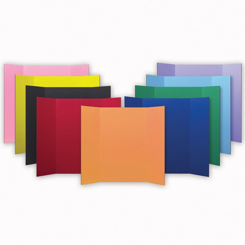 Corrugated Project Board, Assorted Colors, 36"W x 48"L, Pack of 24 ...