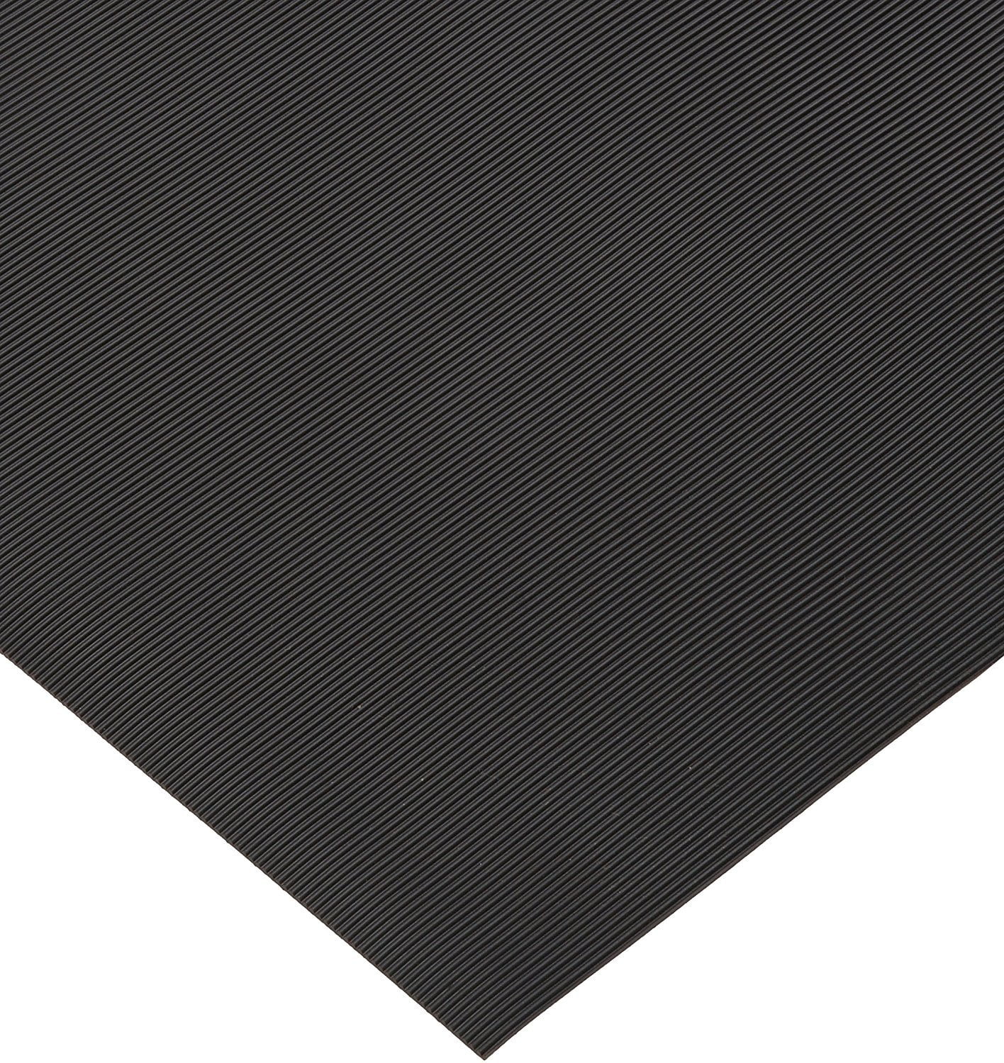 Corrugated Rubber Insulating Switchboard Mat, 3' Width x 3' Length x 1/ ...