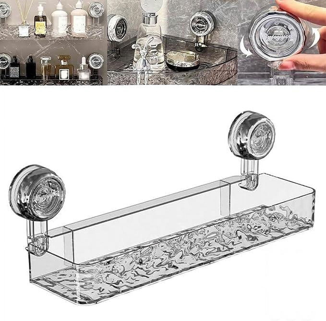Corrugated Suction Cup Storage Holder, Light Luxury Style Glacier ...