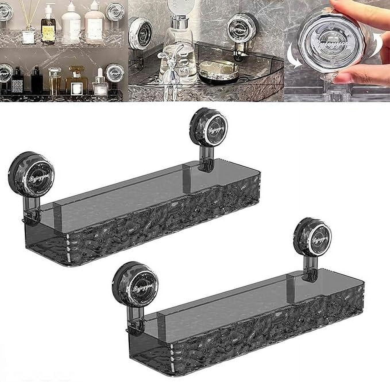 Corrugated Suction Cup Storage Holder, Light Luxury Style Glacier ...