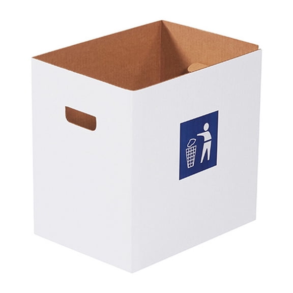 Corrugated and Disposable Trash Cans for Home and Outdoor Use
