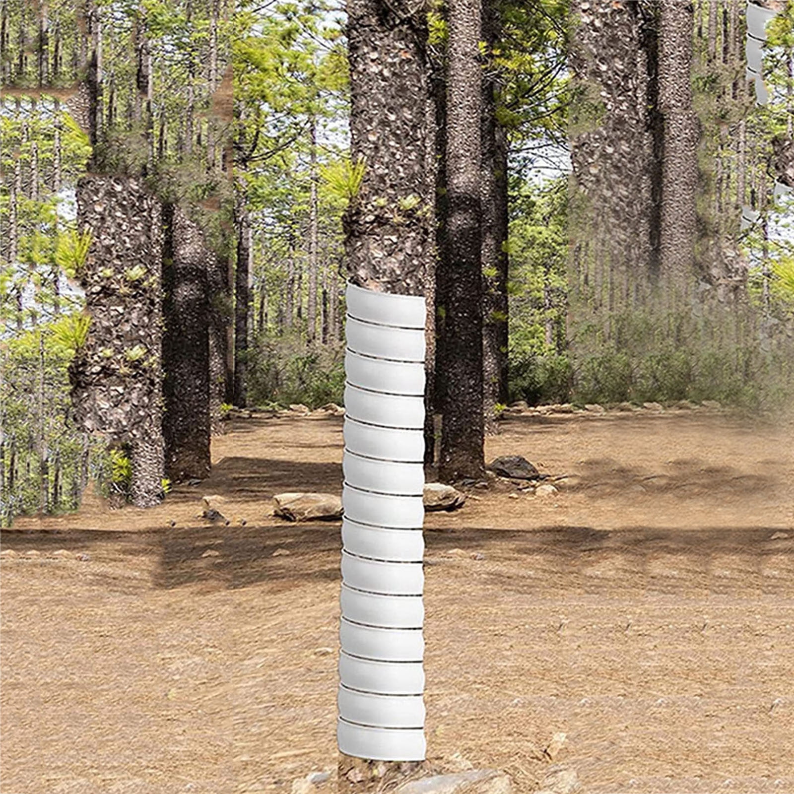 Corrugated Tree Guards,1Pc Tree Trunk Protectors Guard Tube Wraps to ...
