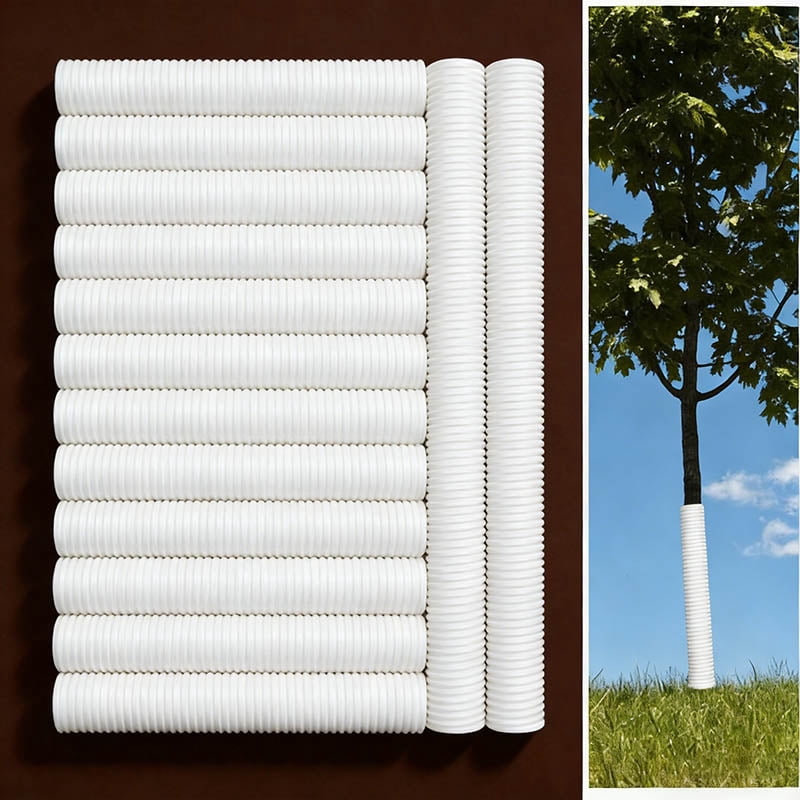 Corrugated Tree Guards Saplings Tree Trunk Protectors Guard Tube Wraps ...