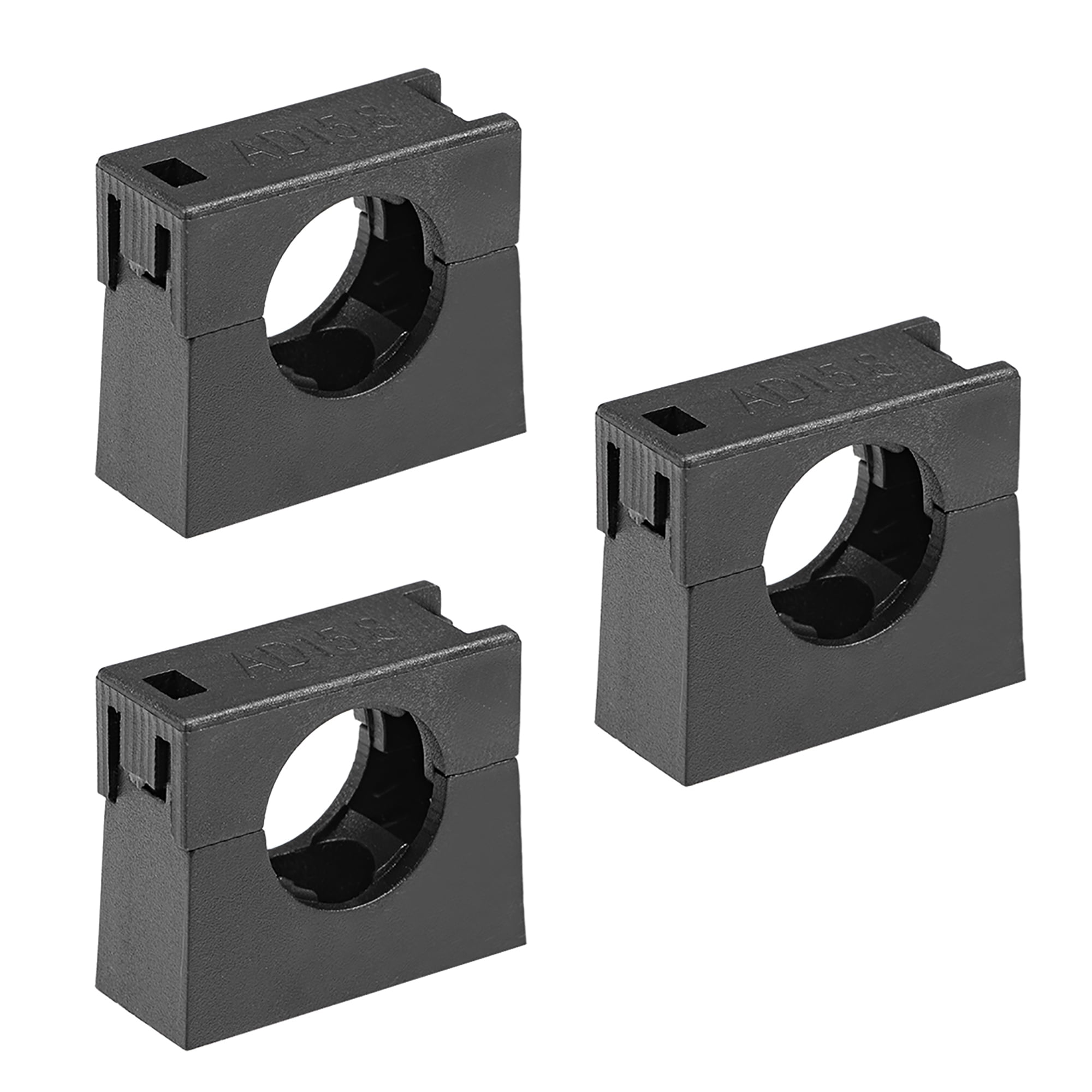 Corrugated Tube Holder AD15.8 Plastic Mounting Bracket Pipe Clamp Clips ...