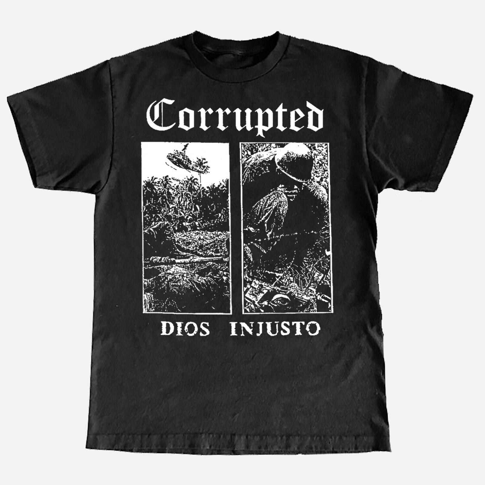 Corrupted Dios Injusto Classic Lightweight Short Sleeve Collarless ...
