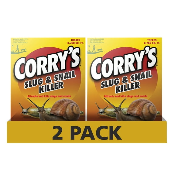 Corry's Ready-to-Use Pellets Slug and Snail Killer, 1.75 lb (2 Pack ...