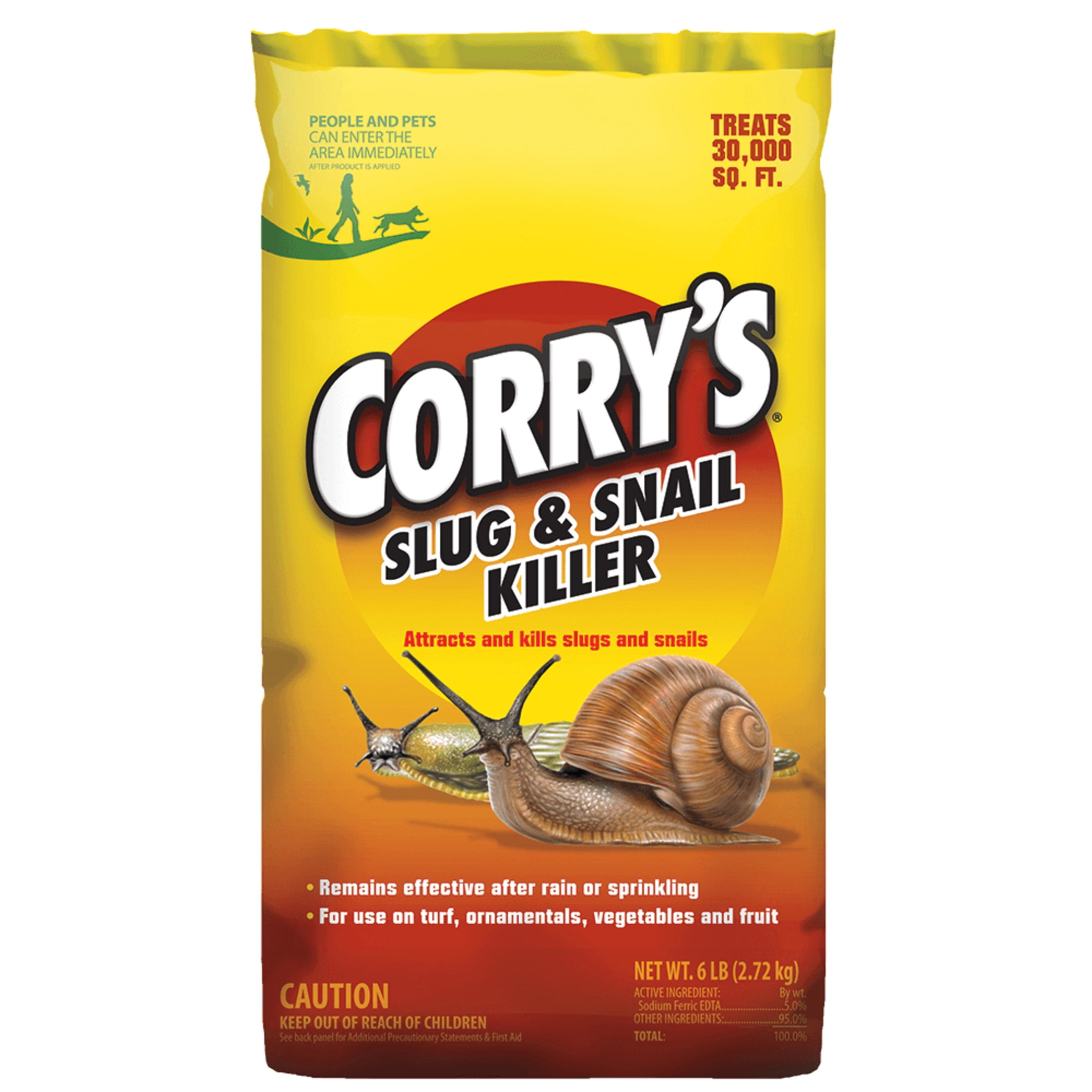Corry's Slug & Snail Killer Bait 6lb - Walmart Business Supplies