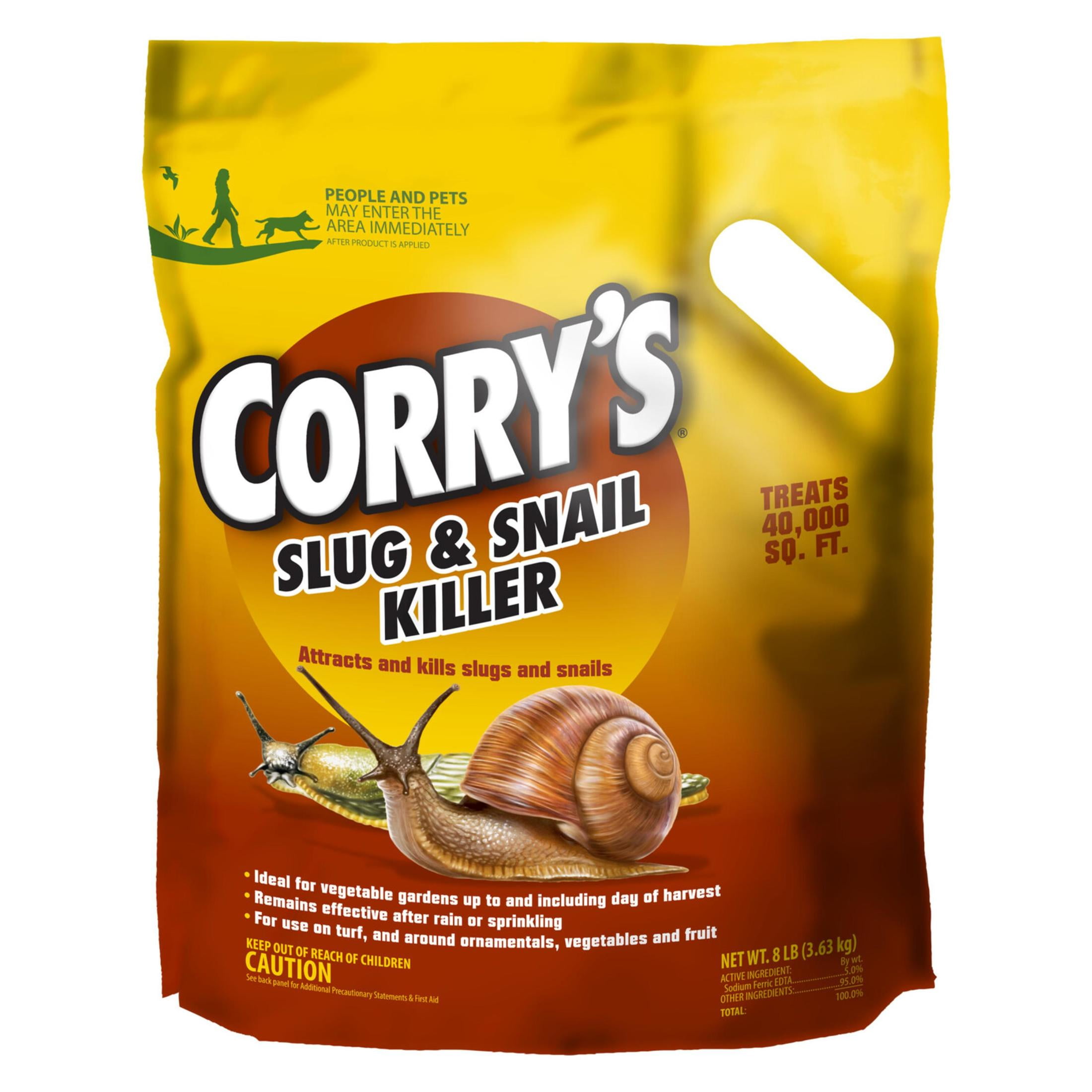 Corry's Slug & Snail Killer Bait 8 Pounds - Walmart Business Supplies