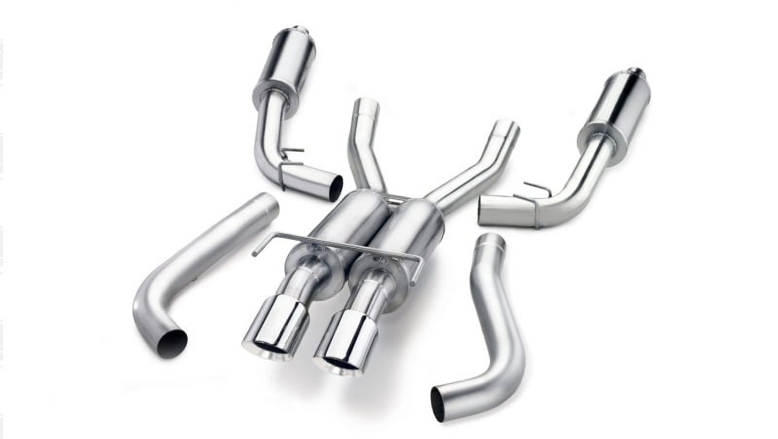 Corsa 96-02 Dodge Viper GTS 8.0L V10 Polished Sport Cat-Back Exhaust w ...